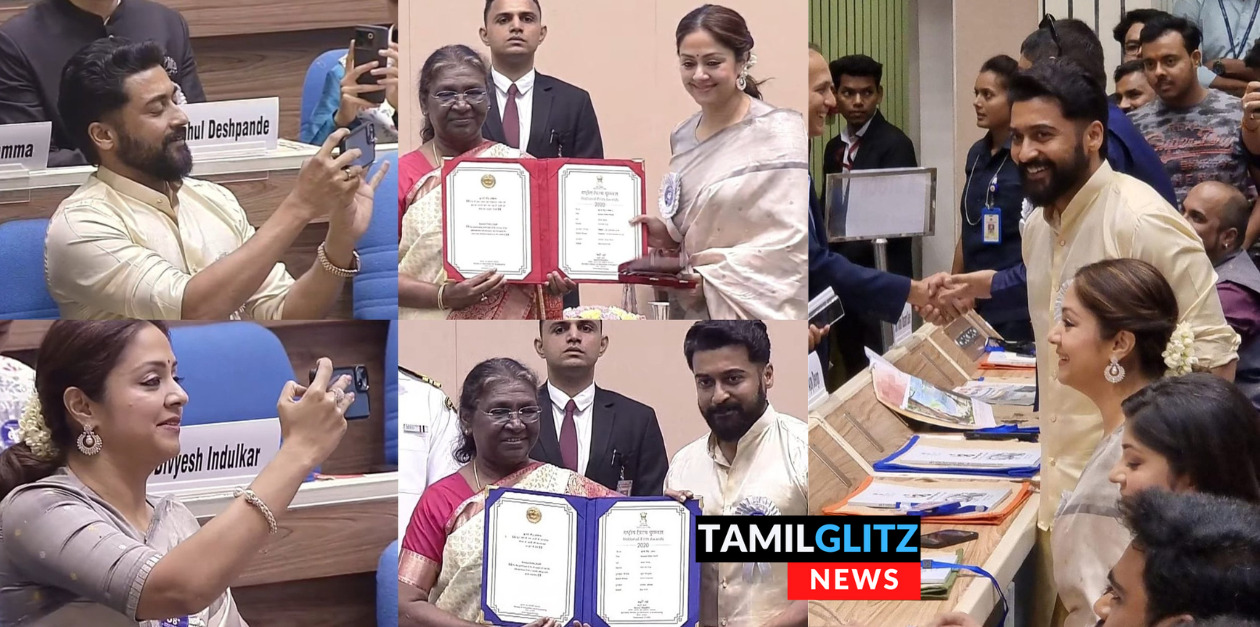 Couple Goals - நீ போய் விருது வாங்கு ஜோ.. நான் உன்ன போட்டோ எடுக்குறேன் ...