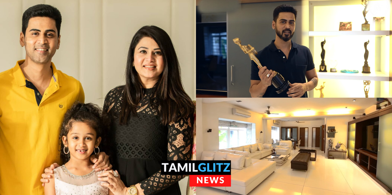 பாடகர் கிரிஷ் - சங்கீதா தம்பதிகளின் வீட்டை பார்த்து இருக்கீங்களா.? Home ...