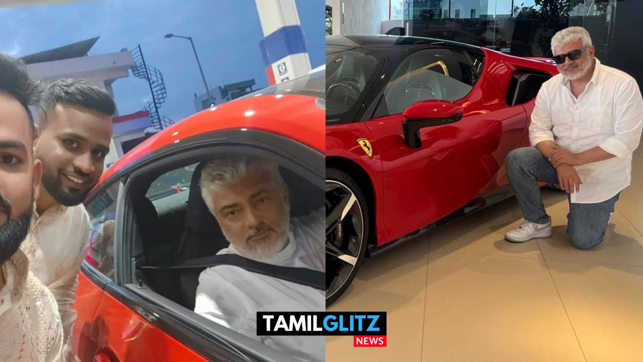தனது புதிய Ferrari காரில் பறக்கும் நடிகர் Ajith...! இணையத்தில் ...