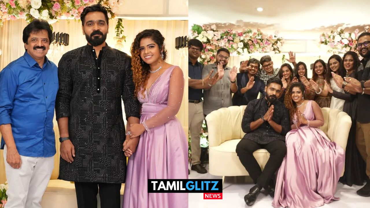 Super Singer Priya Jerson திருமண வரவேற்பில் கலந்துகொண்ட Super Singer ...