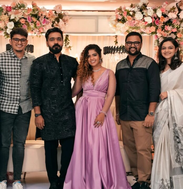 Super Singer Priya Jerson திருமண வரவேற்பில் கலந்துகொண்ட Super Singer ...