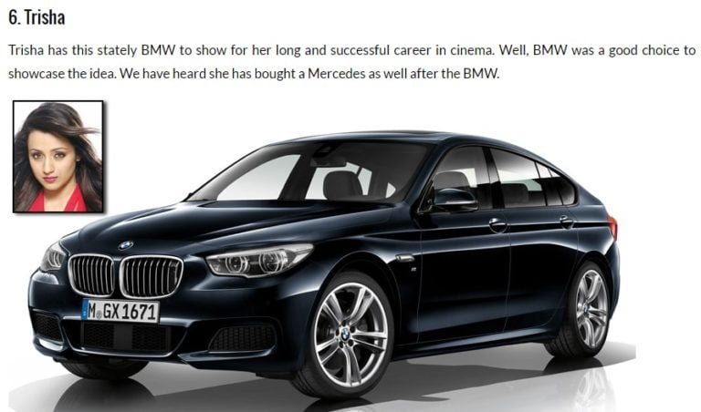 10 Most Expensive Cars Of Tamil Cinema Actors - TamilGlitz